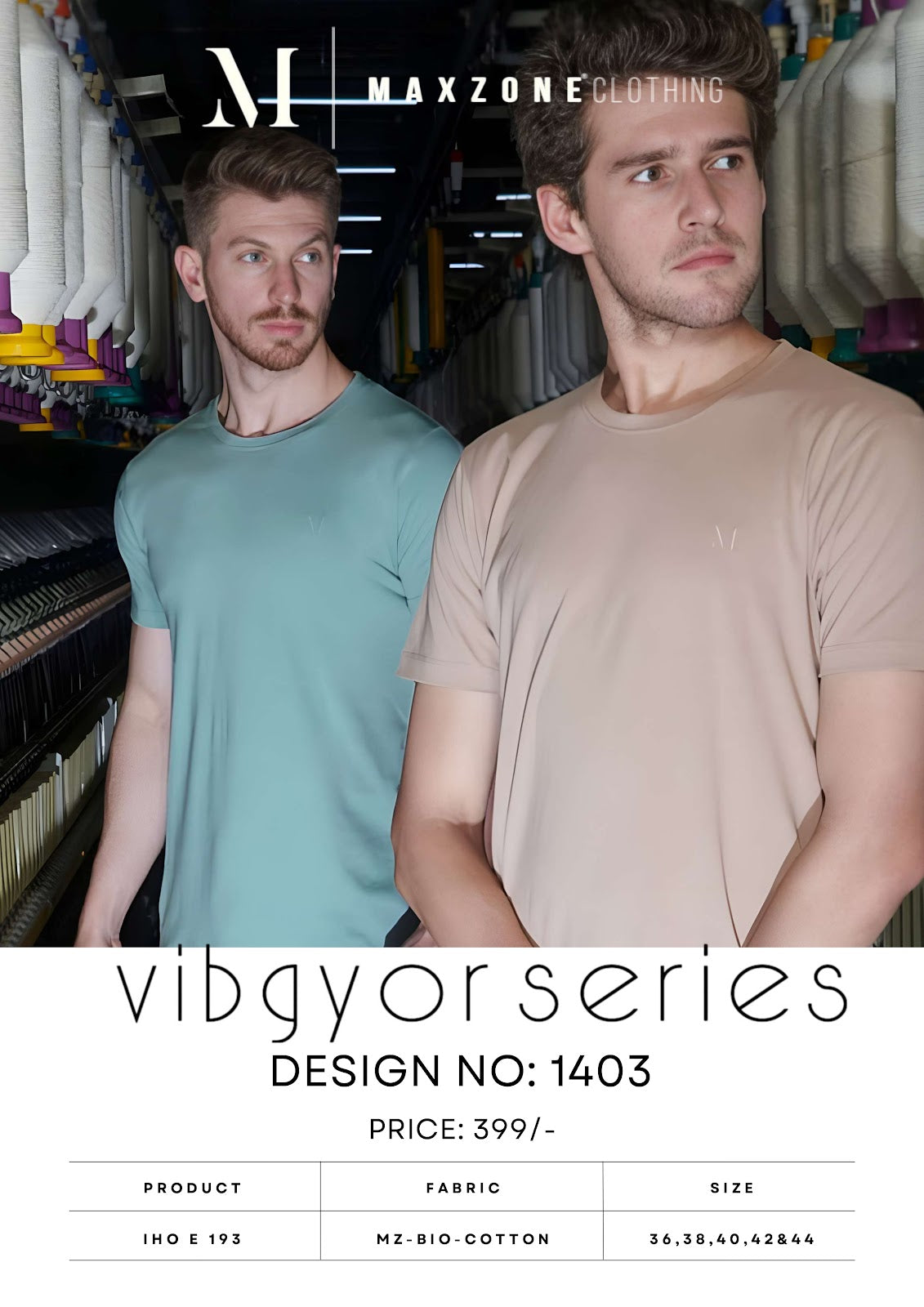 Iho E 193 Maxzone Clothing Mz Bio Cotton Mens Tshirts – Kavya Style Plus