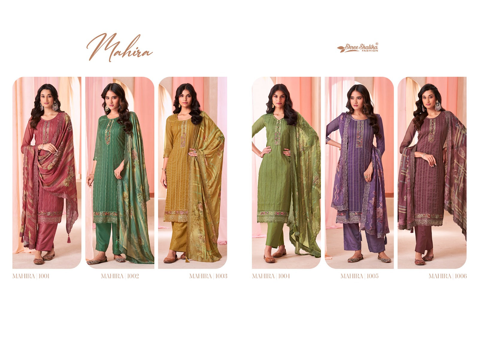 Mahira Shree Shalika Fashion Soft Organza Pant Style Suits – Kavya ...