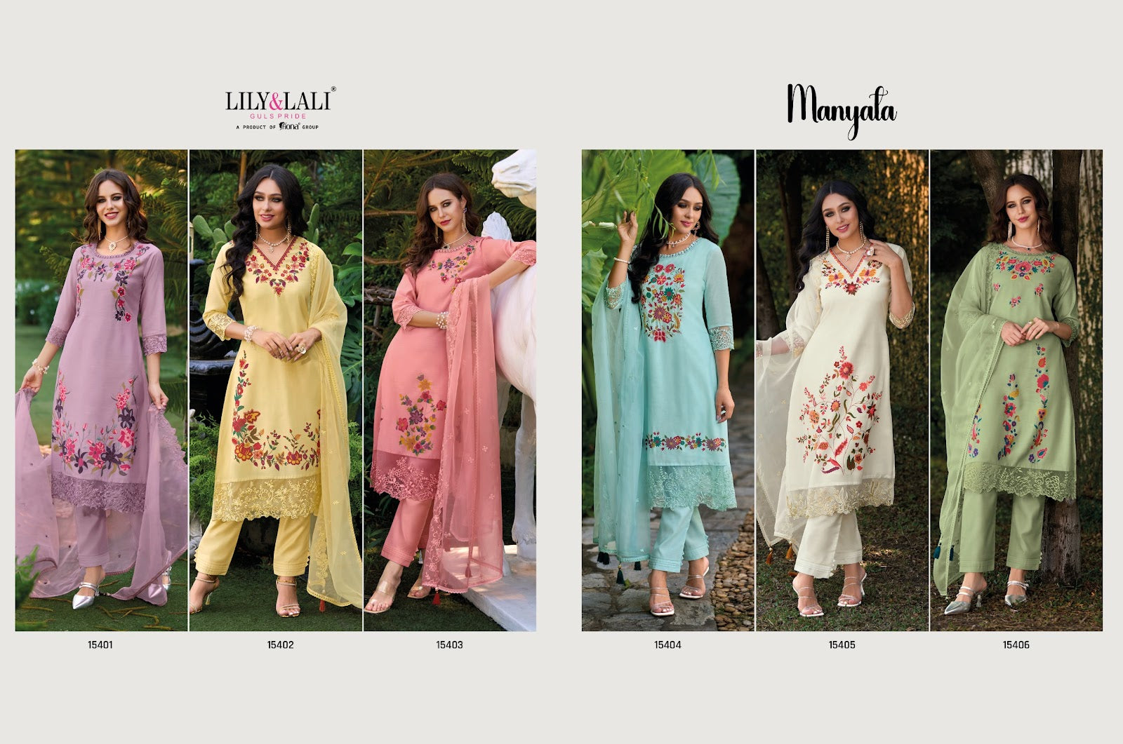 Manyata Lily Lali Chanderi Silk Readymade Pant Style Suits – Kavya ...