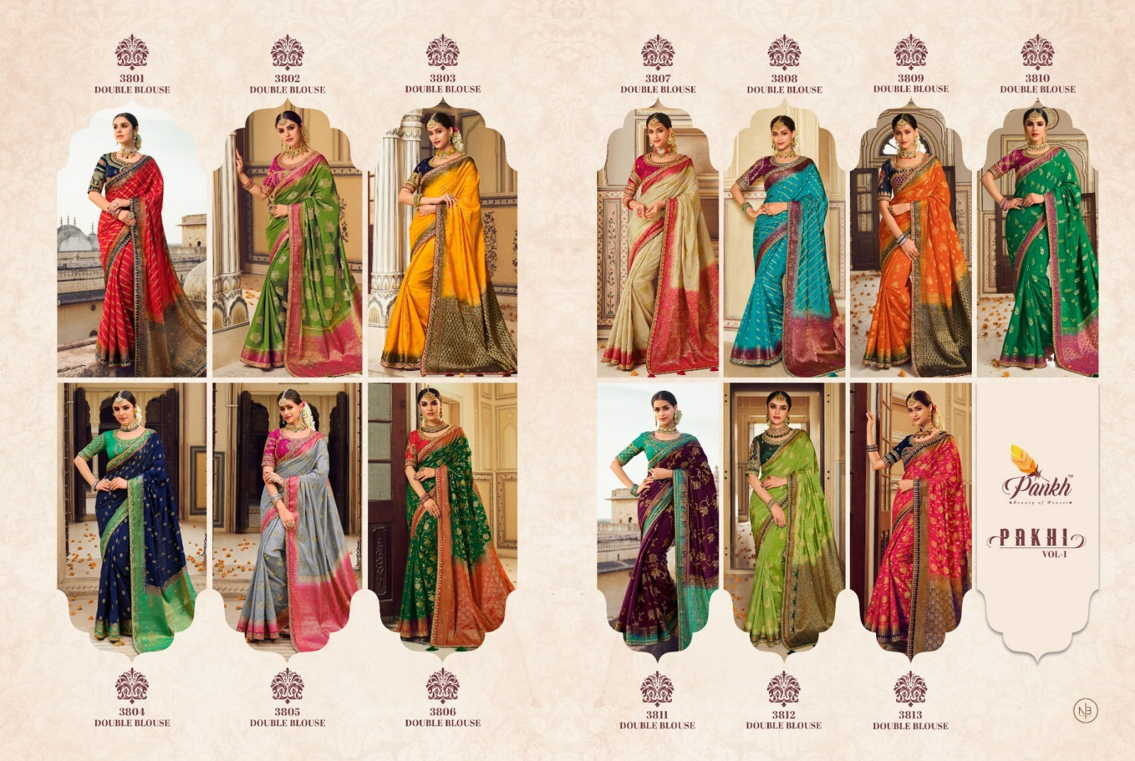 Pakhi Vol 1 Pankh Sarees – Kavya Style Plus