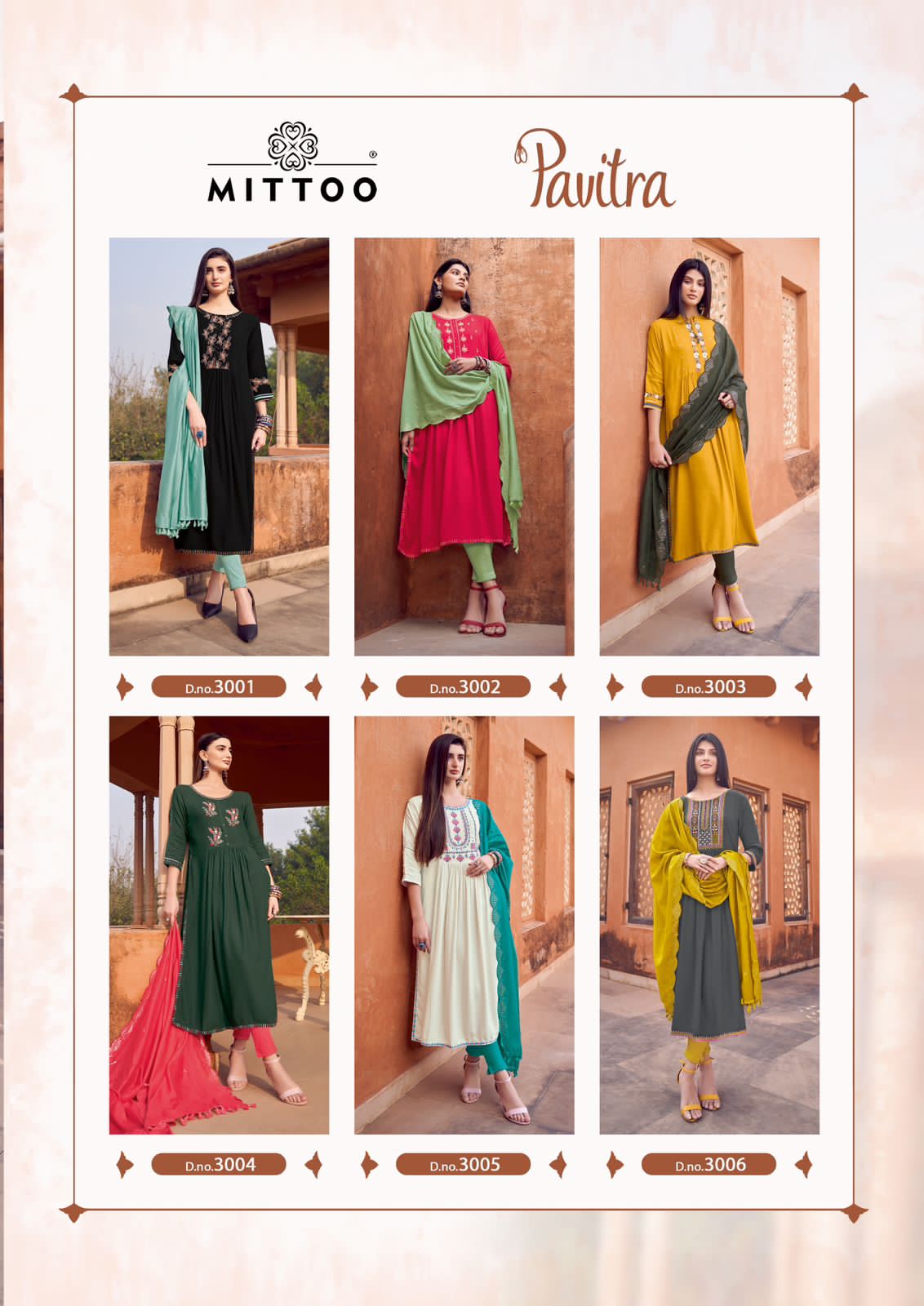 Pavitra Mittoo Rayon Readymade Pant Style Suits – Kavya Style Plus