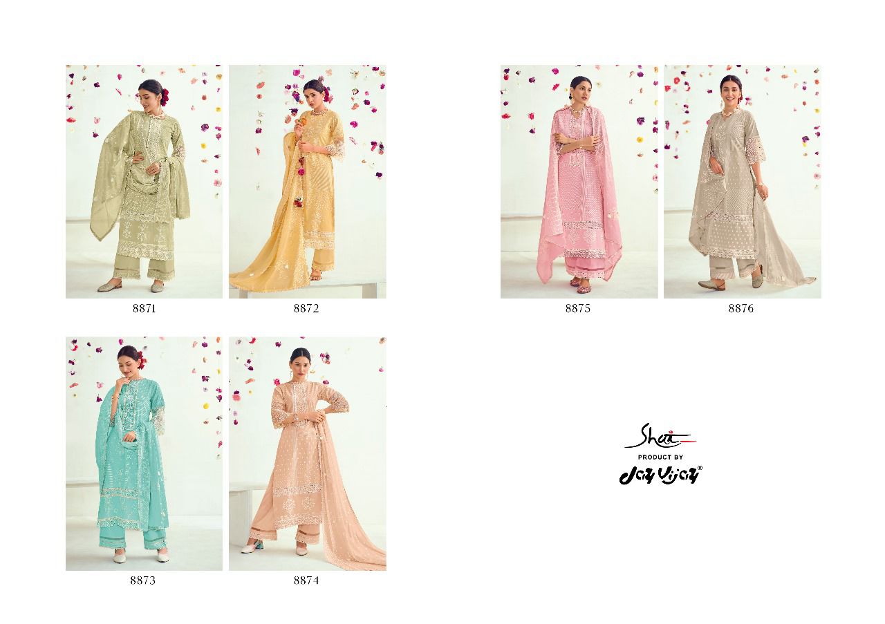 Safar-Jay Vijay Shai Cotton Khadi Plazzo Style Suits – Kavya Style Plus