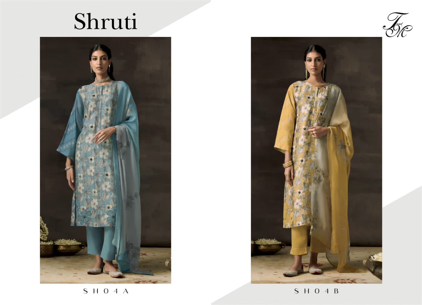 Shruti-Sh04 Tm Raw Silk Pant Style Suits – Kavya Style Plus