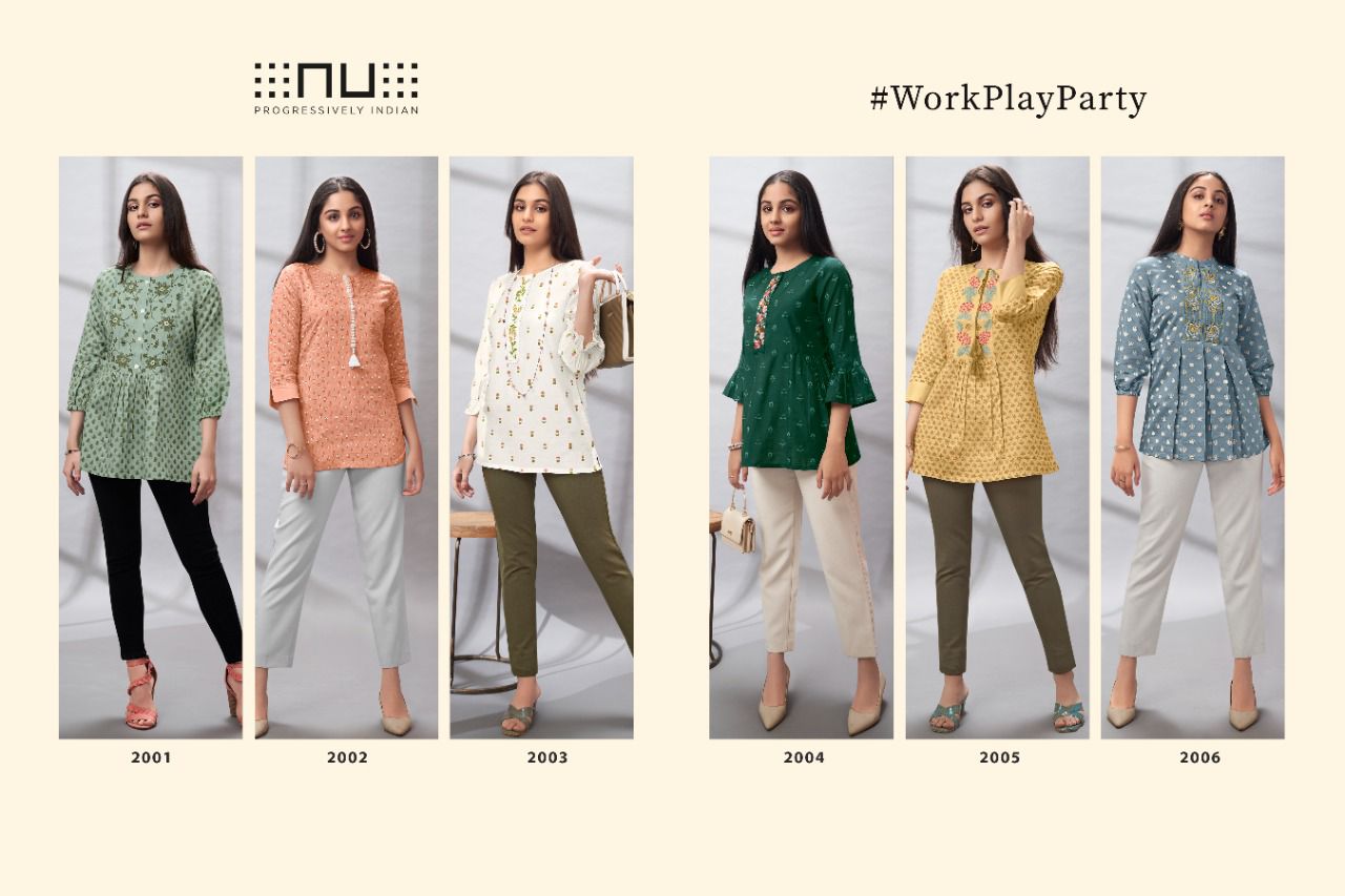 Vol 20 Nu Viscose Silk Stylish Tops – Kavya Style Plus